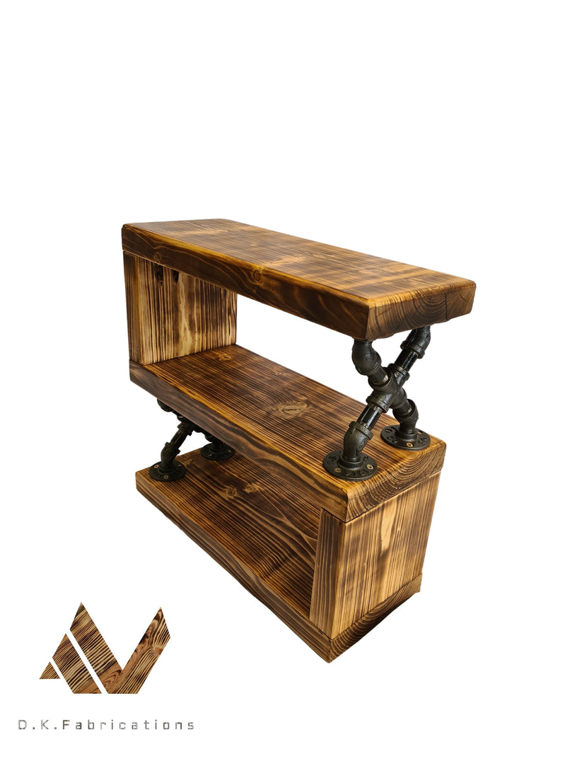 Rustic side table | UK Made – DK Fabrications