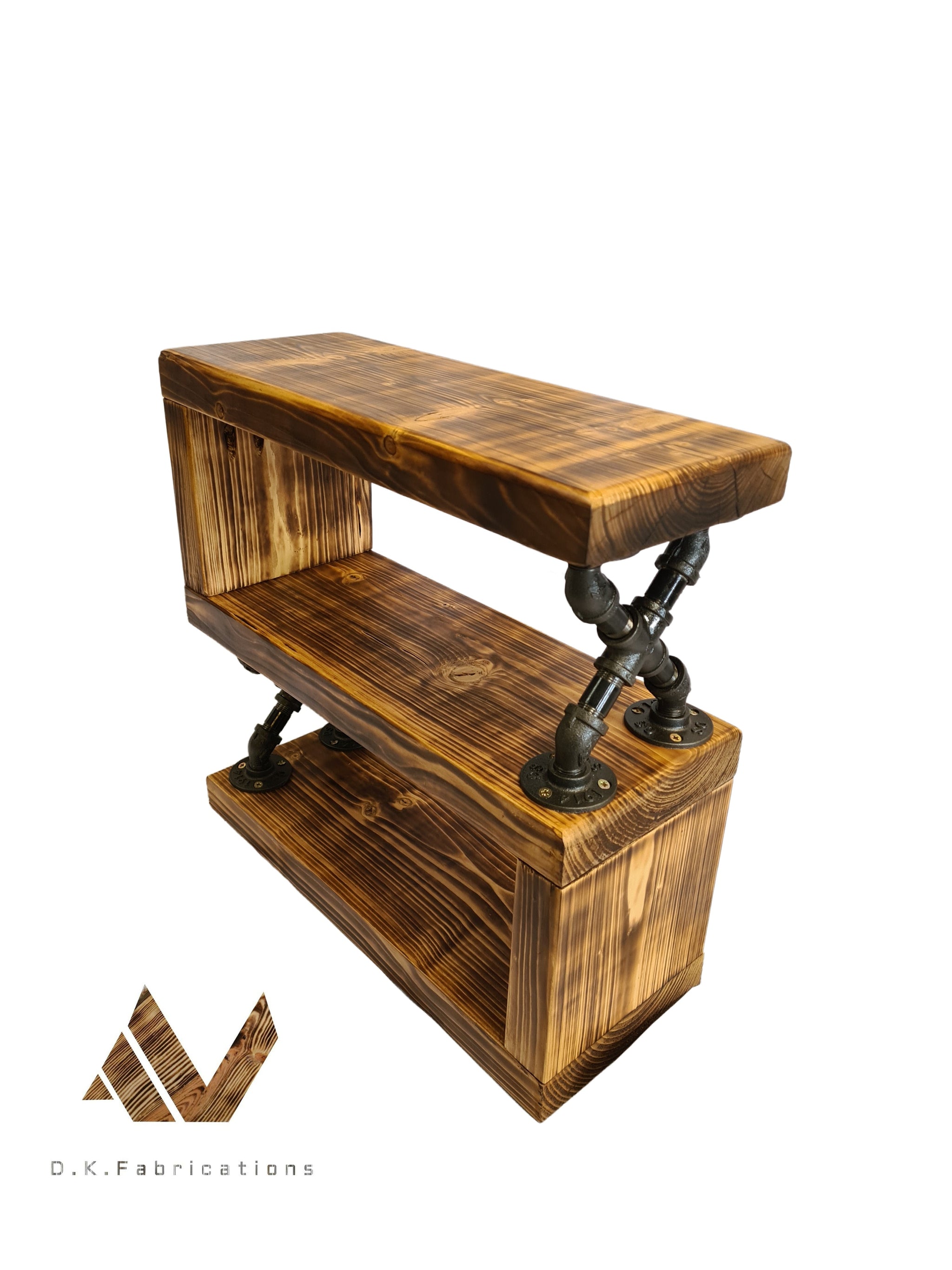 S shaped side table – DK Fabrications